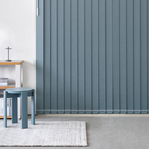 Elegance - Harmony 柔らかな風合いの 遮光 バーチカルブラインド アクセントカラー – KANADEMONO