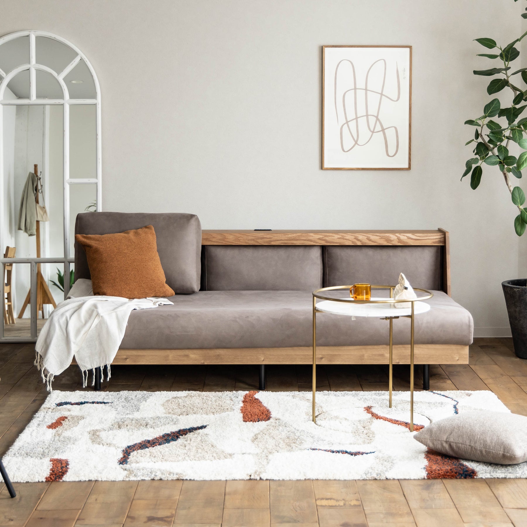 スタイルチェンジできる ソファベッド 3seater – KANADEMONO