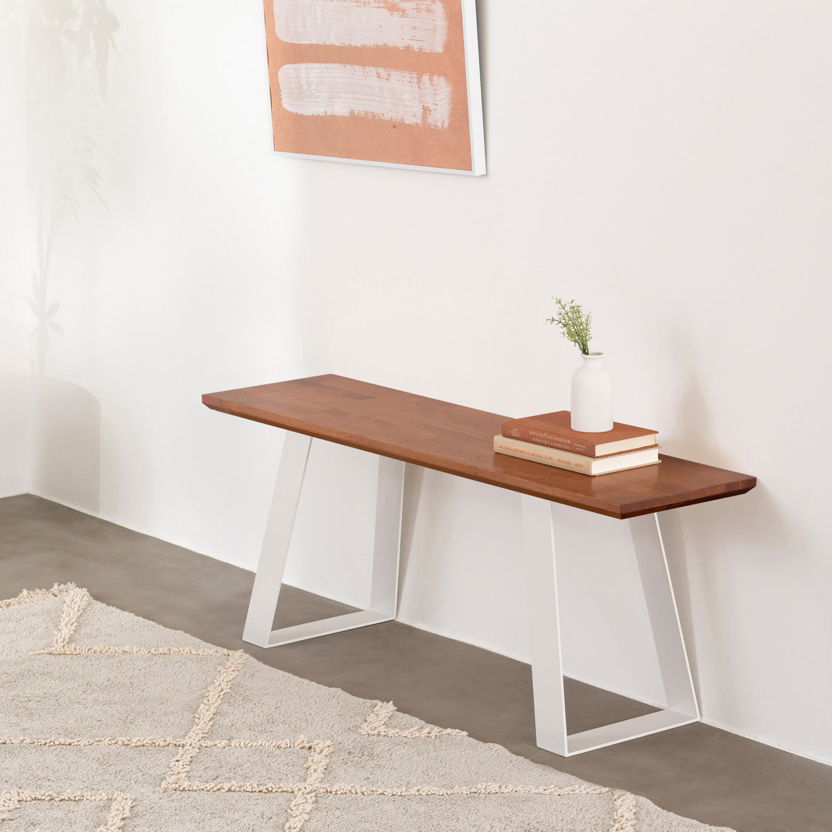 THE BENCH / ラバーウッド ブラウン × White Steel Slash – KANADEMONO