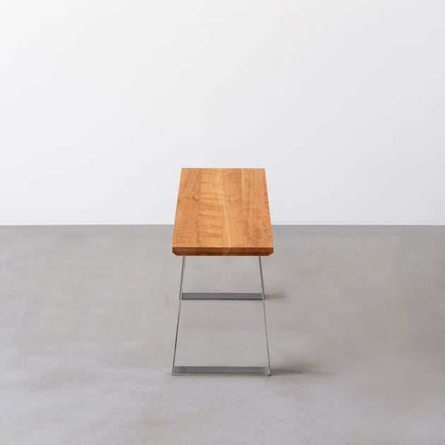 THE BENCH / 無垢 ブラックチェリー × Stainless Slash – KANADEMONO