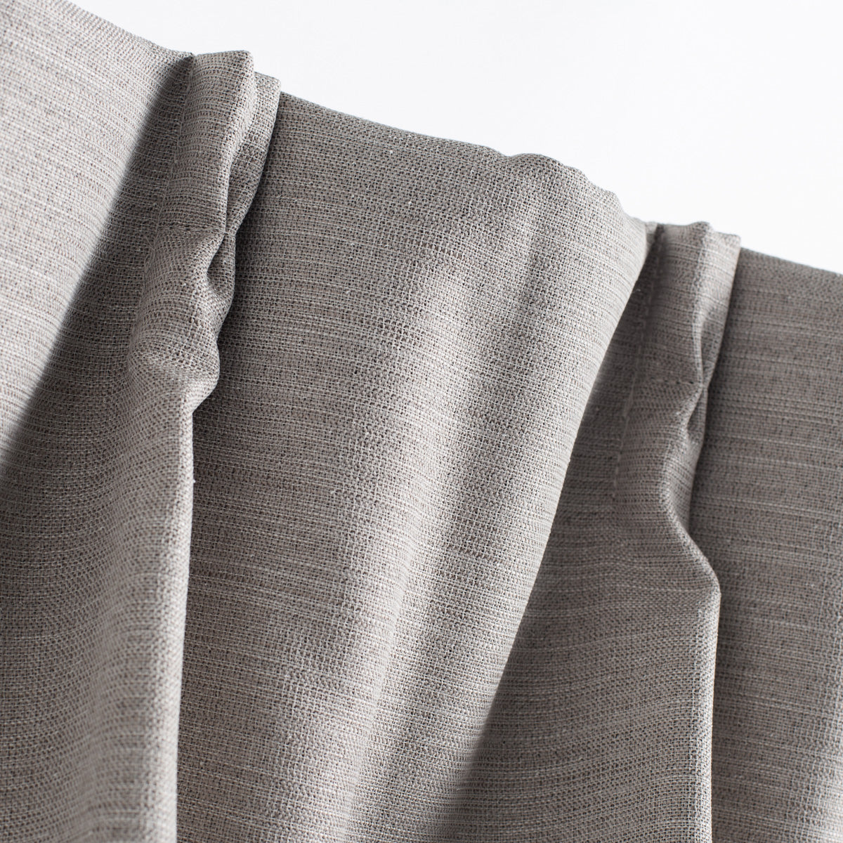 Elegance - Grayish ゆったりとした 遮光 プリーツカーテン – KANADEMONO