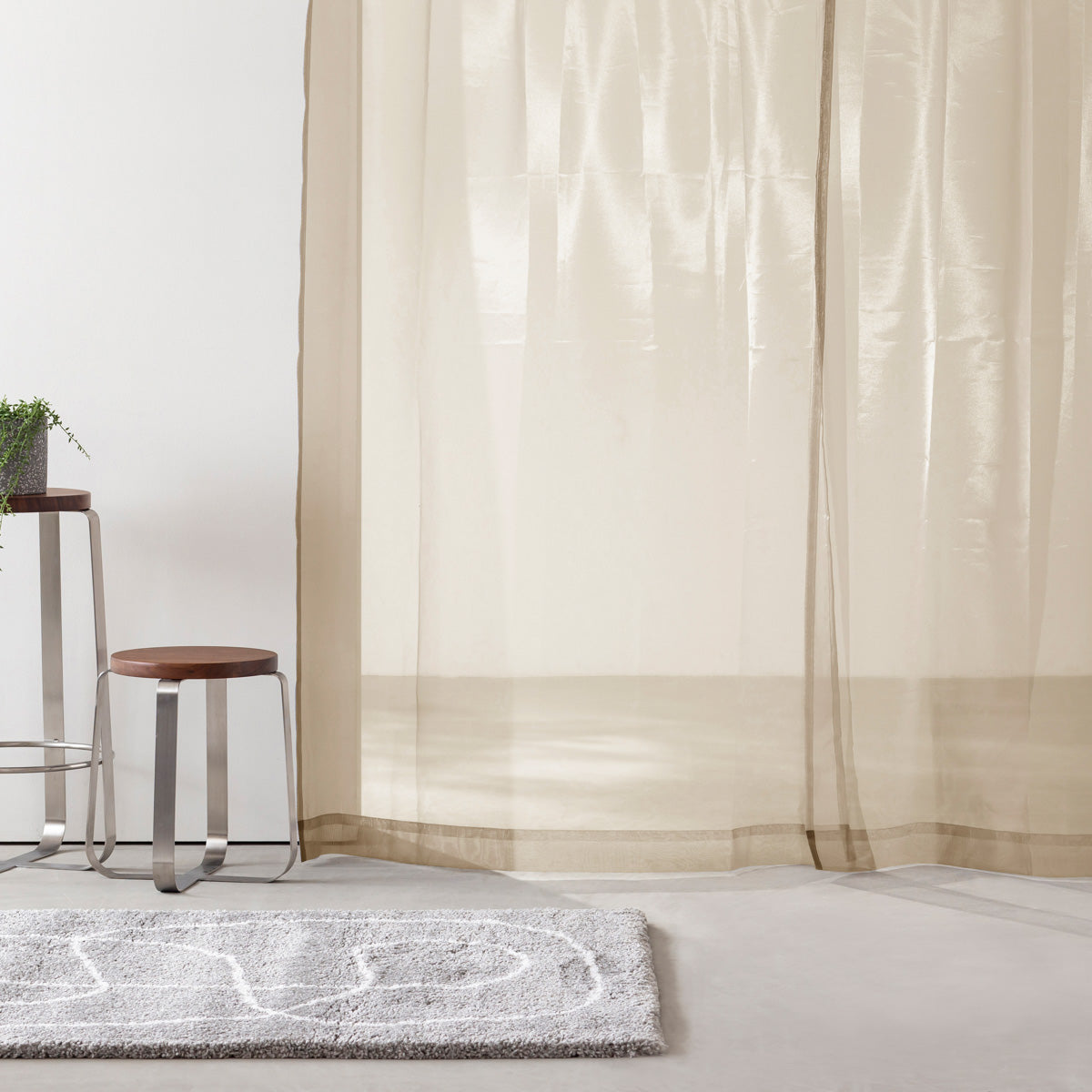 Organdy - Glow オーガンジー 洗える レースカーテン – KANADEMONO