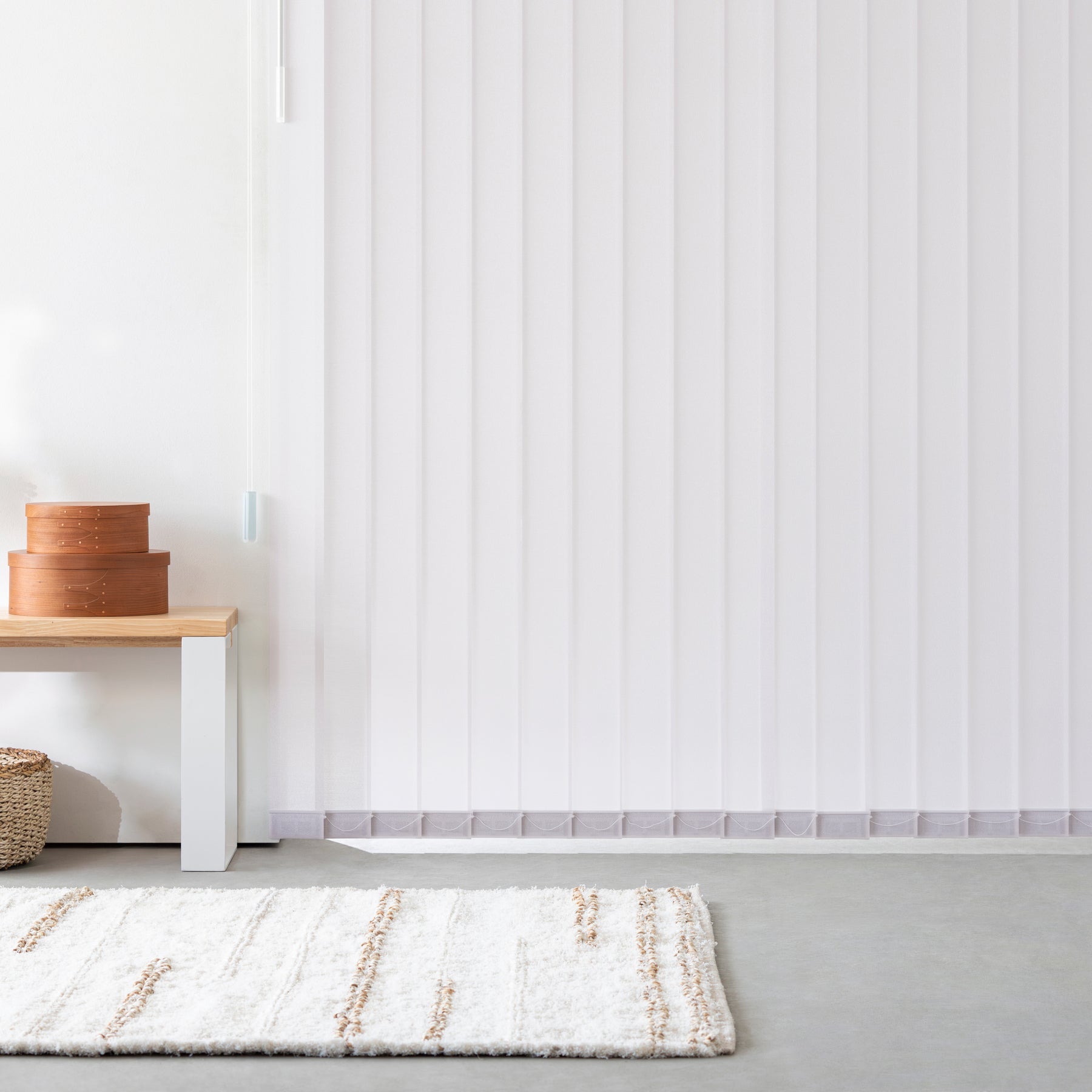 SAMPLE / Sheer - Glow 透けにくい 遮熱 バーチカルブラインド – KANADEMONO