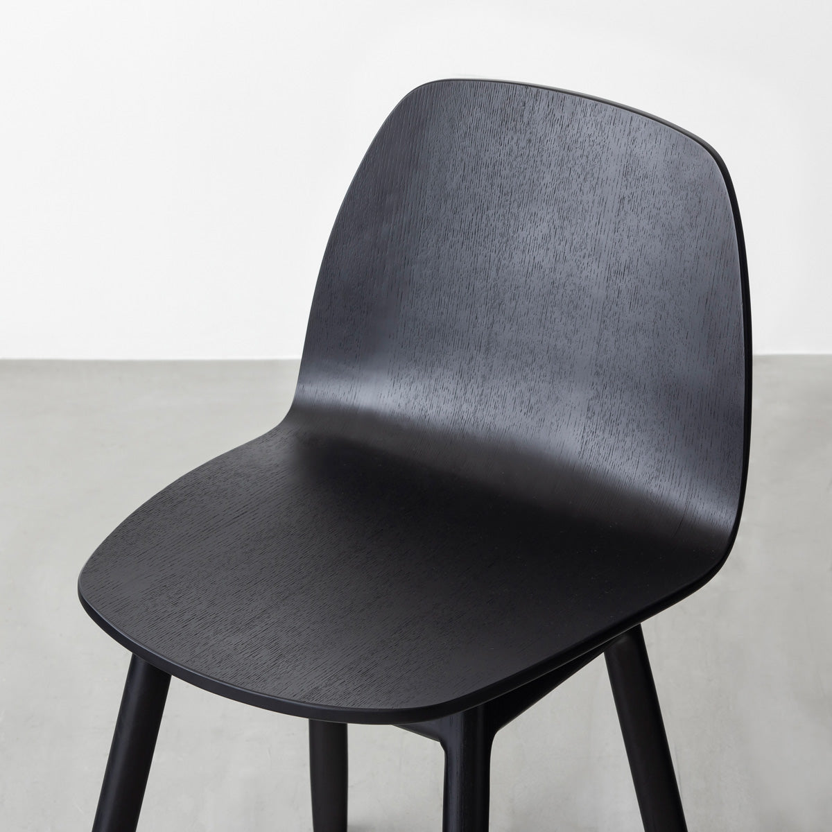 Modern - Black モダンな佇まい アッシュ材 ダイニングチェア – KANADEMONO