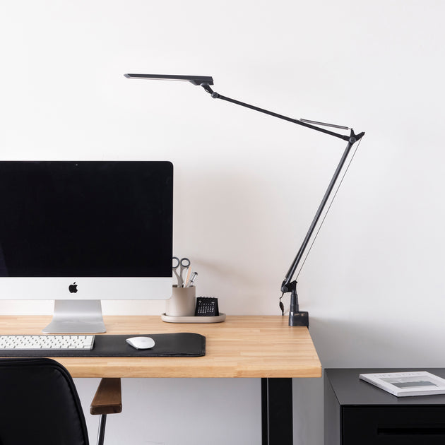 Slim - Stylish Touchless Matte Desk Lamp クランプ式 – KANADEMONO