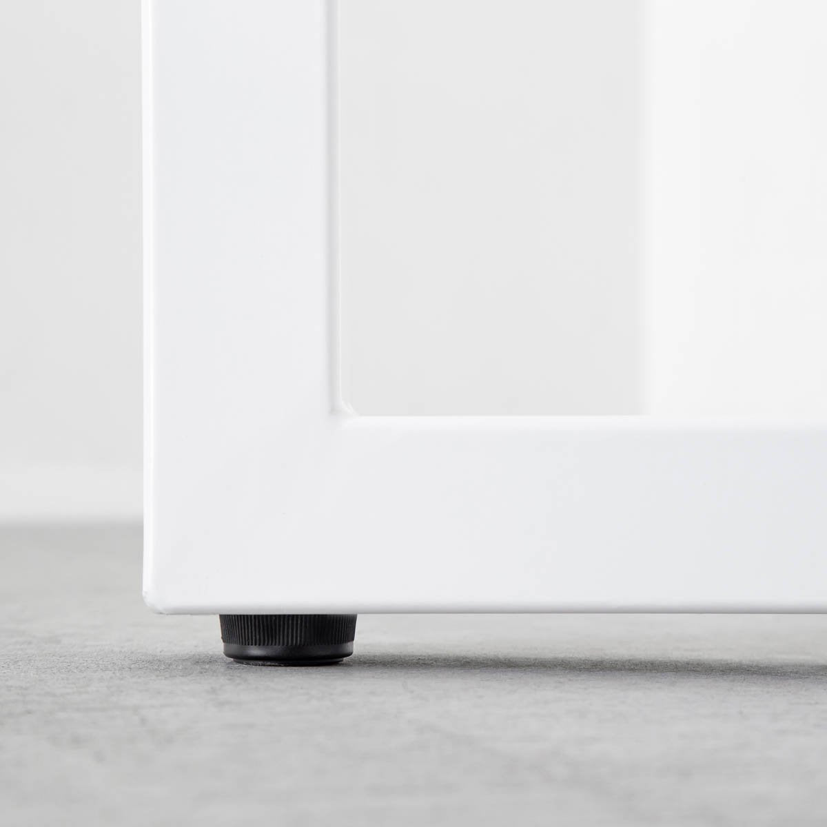 THE TABLE / ラバーウッド ブラックブラウン × White Steel × W301 - 400cm – KANADEMONO