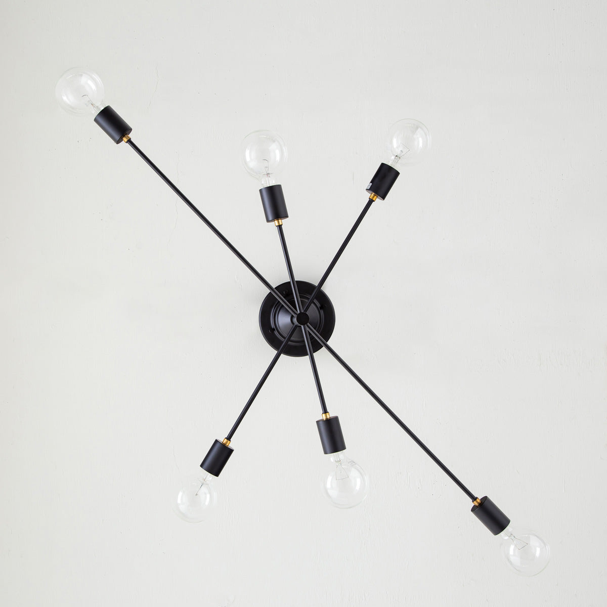 Simple - Socket アームを動かせる 6灯 シーリングライト – KANADEMONO