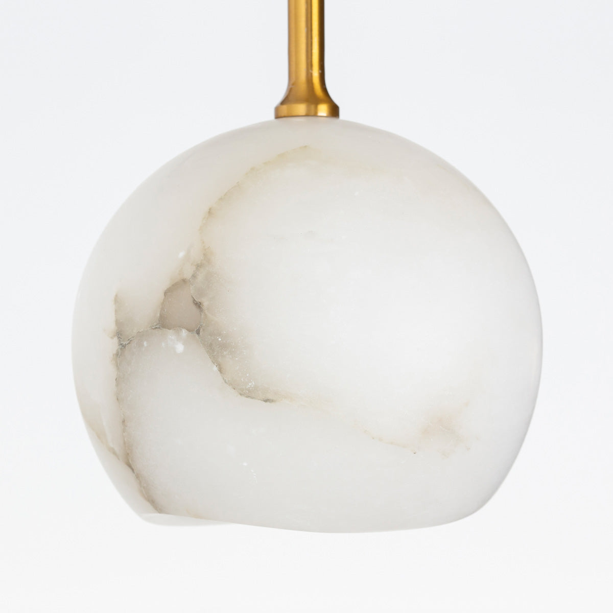 White × Round 天然の鉱石をつかった ペンダントライト – KANADEMONO