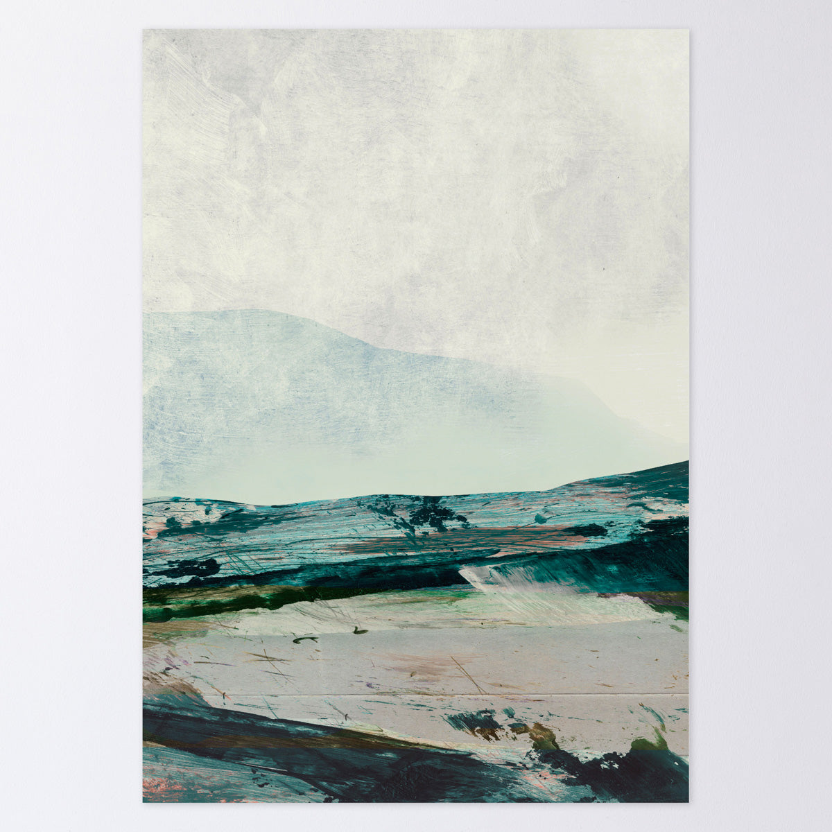 Brush Stroke #2 アートポスター単品 – KANADEMONO