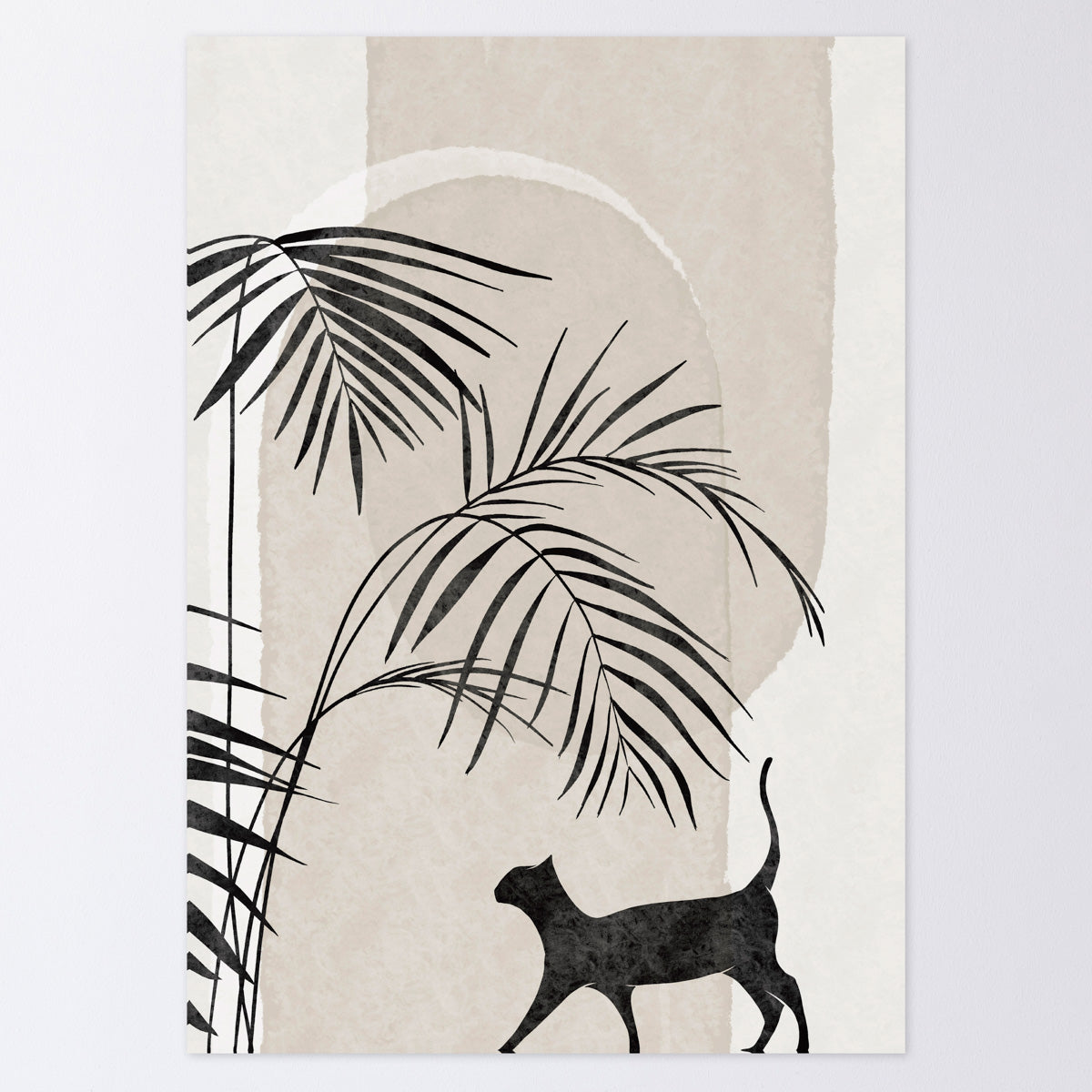 Neko #1 アートポスター単品 – KANADEMONO