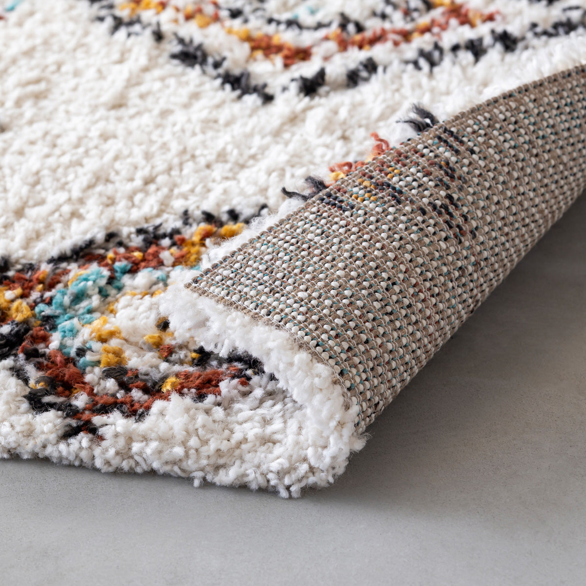 Playful Diamond Azilal Rug 120×170 – KANADEMONO