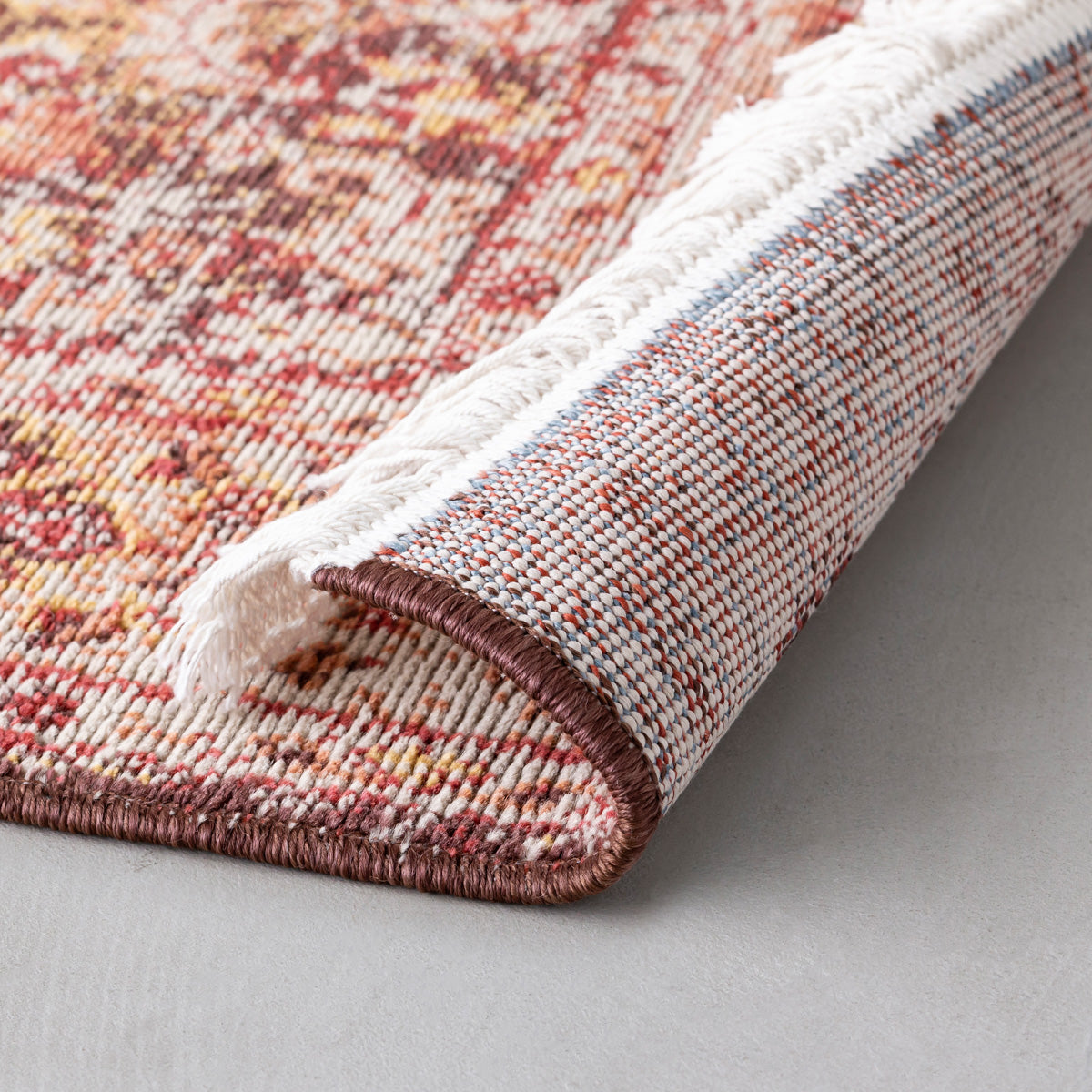 Cozy Floral Medallion Rug 120×170 – KANADEMONO