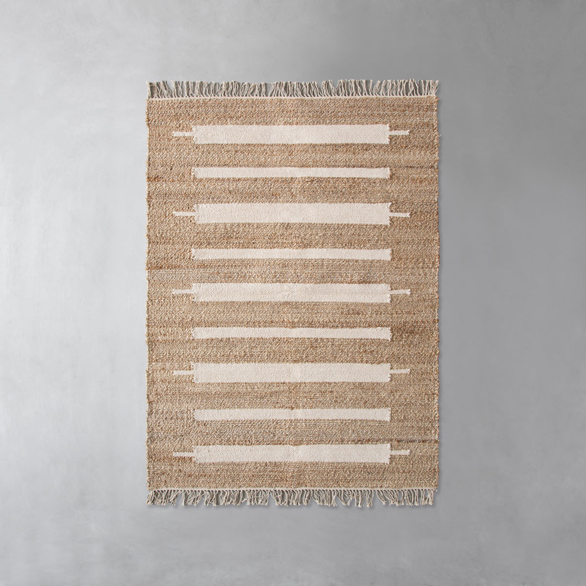 Cozy Border Jute Rug – KANADEMONO