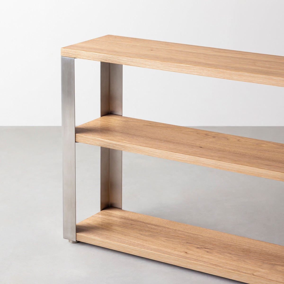 THE STORAGE SHELF 3段 / くるみ × Stainless – KANADEMONO