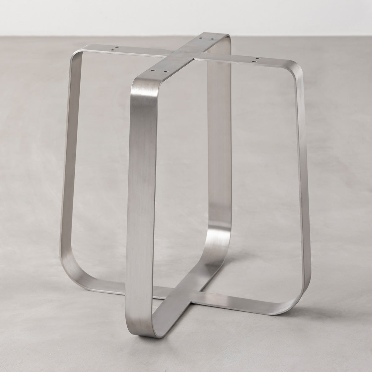 THE STOOL / 無垢 ホワイトアッシュ × Stainless Standard – KANADEMONO