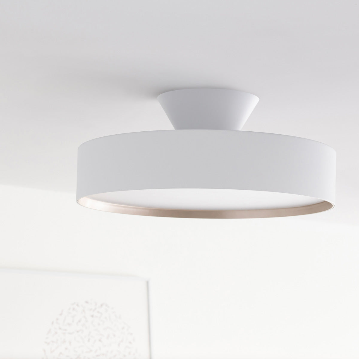 調光機能付き ディスク型 シーリングライト 8畳 – KANADEMONO