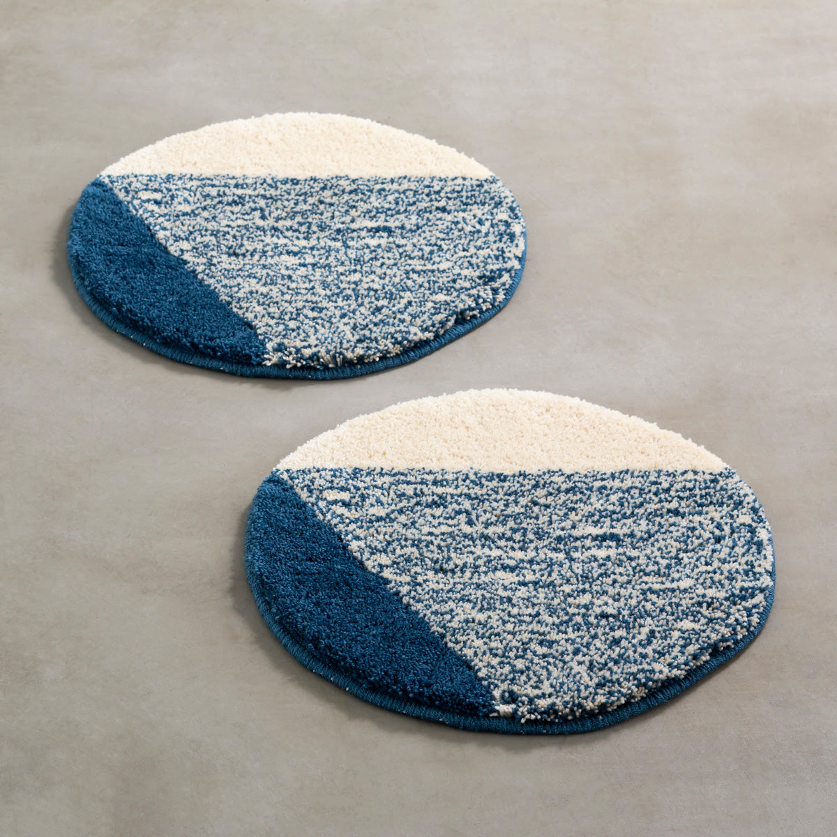 MIYOSHI RUG × KANADEMONO Hand Tufted Chair Rug 2 set
