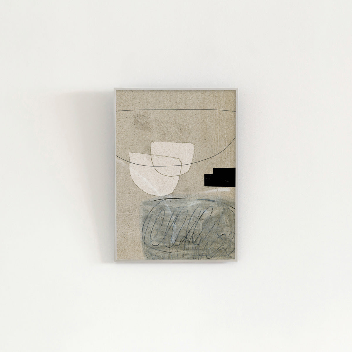 Line Art #3 アートポスター・アルミフレーム セット – KANADEMONO