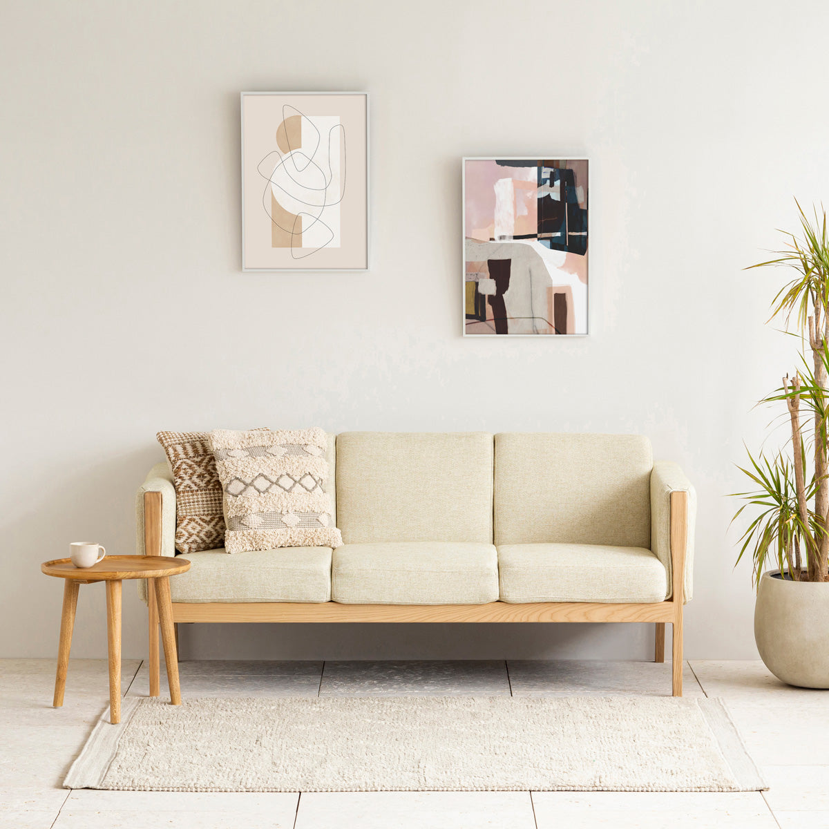 Abstract #3 アートポスター・アルミフレーム セット – KANADEMONO