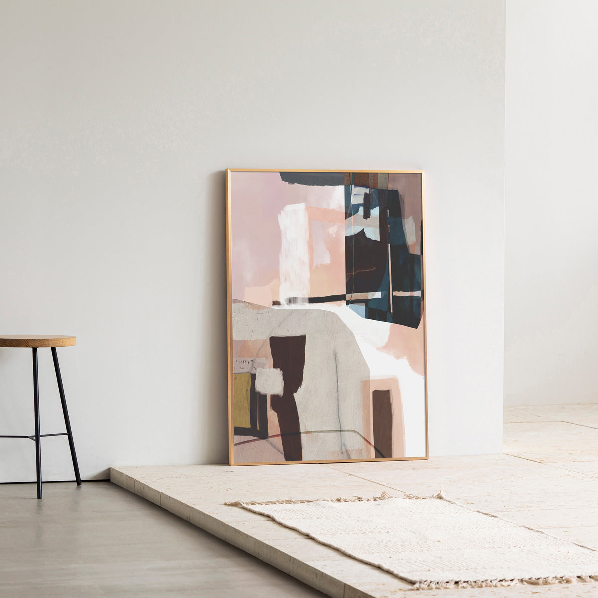 Abstract #3 アートポスター・アルミフレーム セット – KANADEMONO