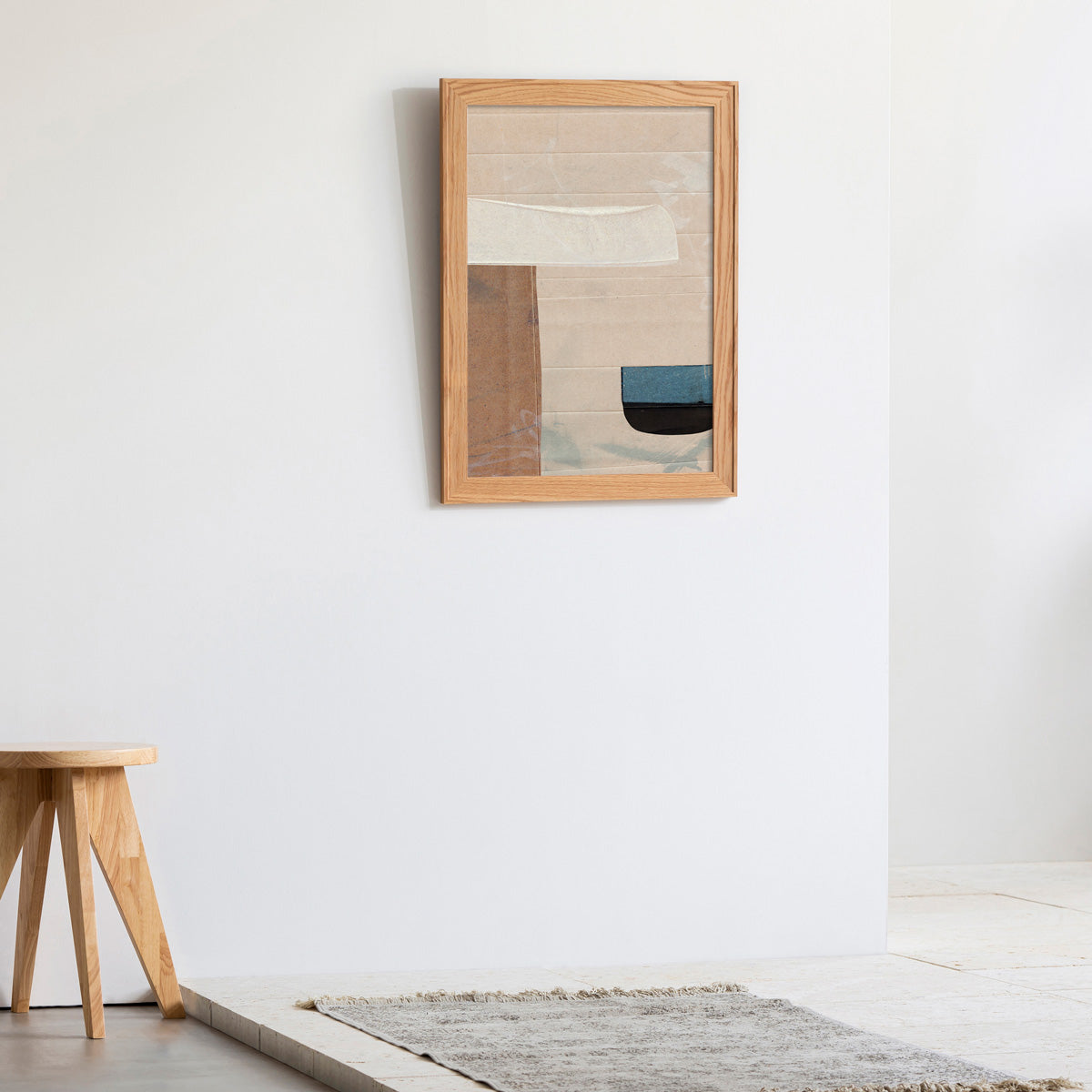 Blocking #1 アートポスター・ウッドフレーム セット – KANADEMONO