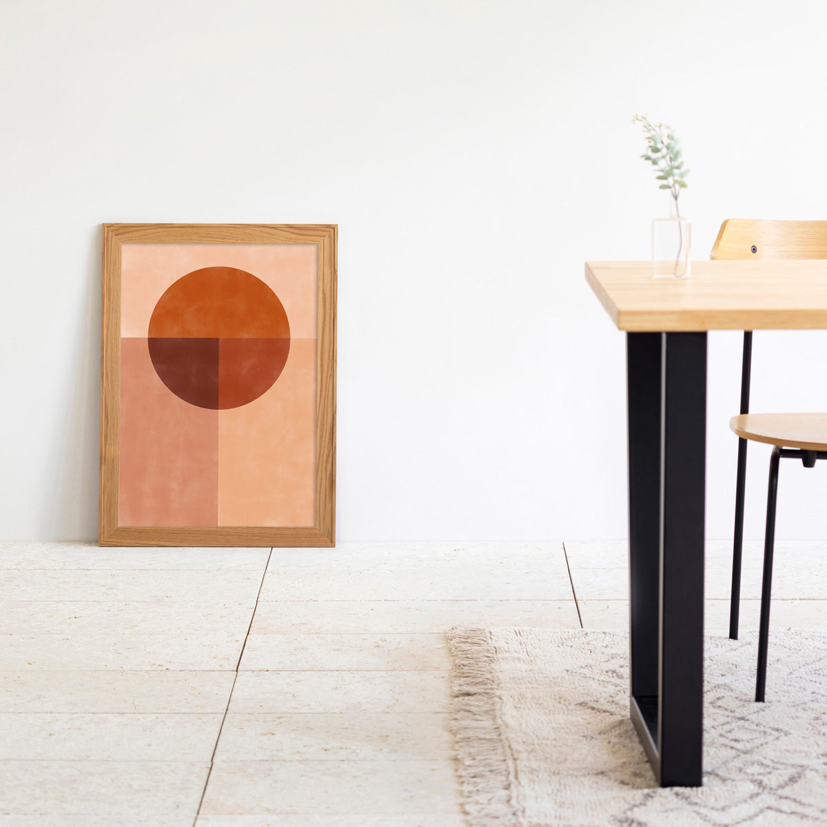 Blocking #3 アートポスター・ウッドフレーム セット – KANADEMONO