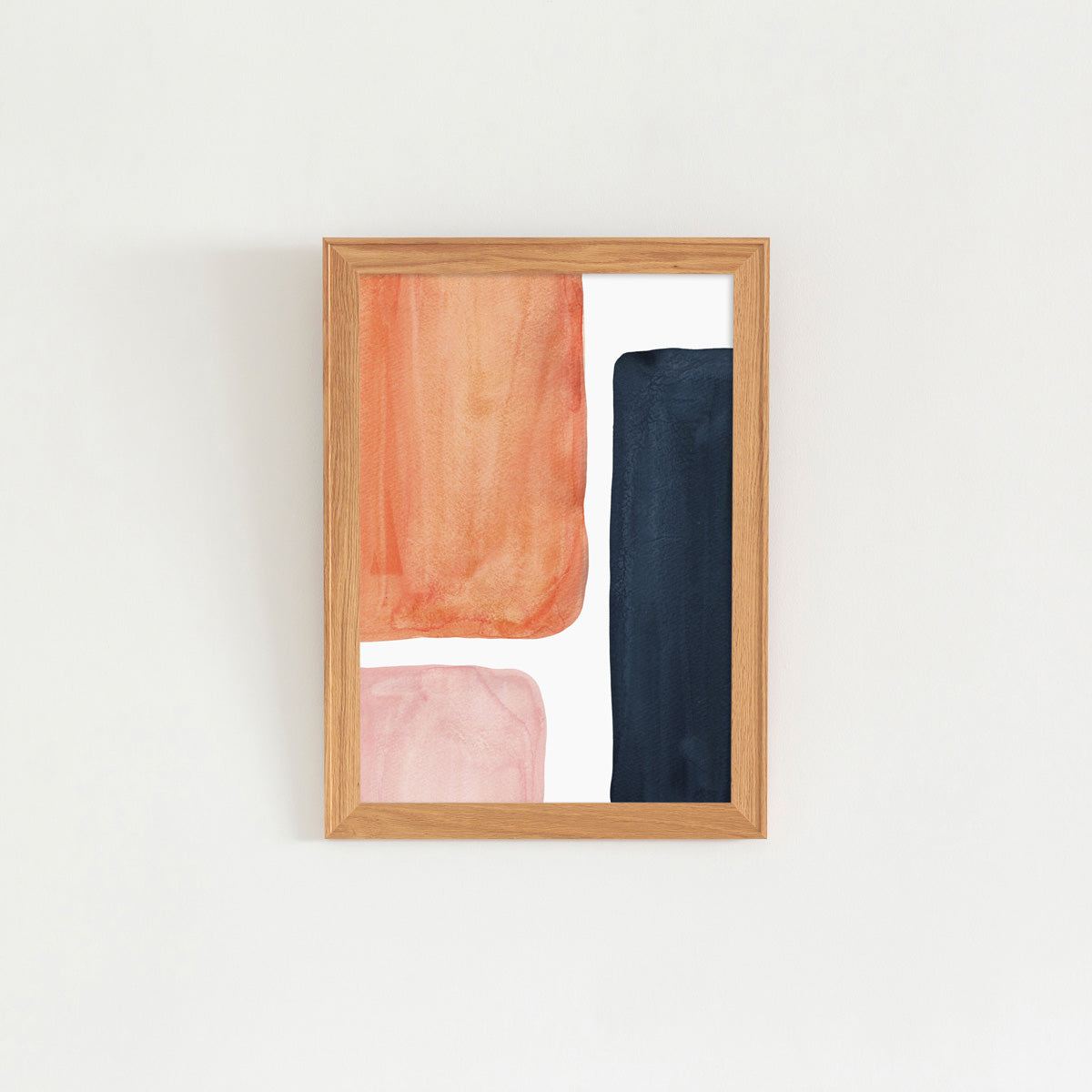 Blocking #5 アートポスター・ウッドフレーム セット – KANADEMONO