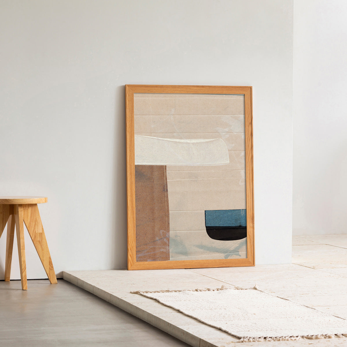 Blocking #1 アートポスター・ウッドフレーム セット – KANADEMONO