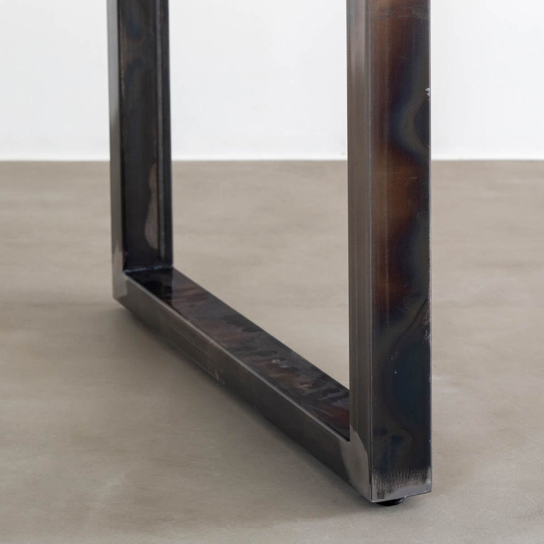 THE TABLE / 無垢 レッドオーク × Black Steel(クリア塗装 THE TABLE / 無垢 レッドオーク × Black Steel(クリア塗装