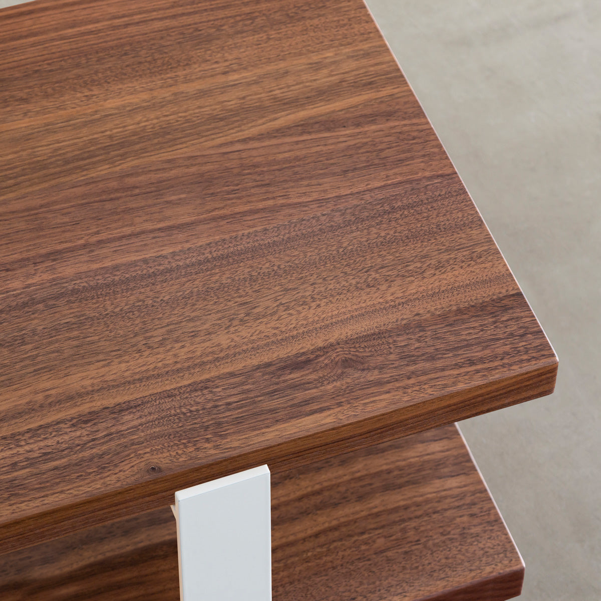 THE TV BOARD / LOW TABLE 無垢 ウォルナット × White Steel – KANADEMONO