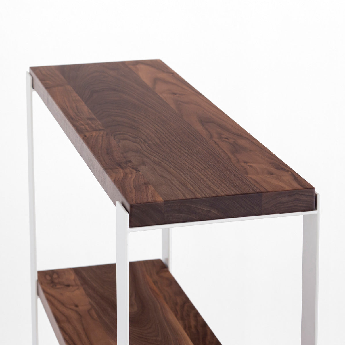 THE SHELF / 無垢 ウォルナット × White Steel – KANADEMONO