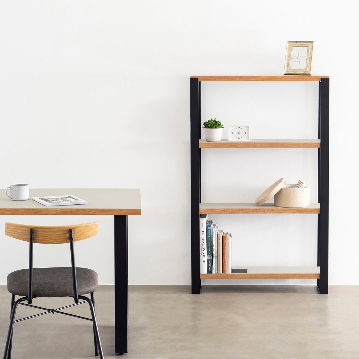 THE SHELF / リノリウム 全21色 × Black Steel – KANADEMONO