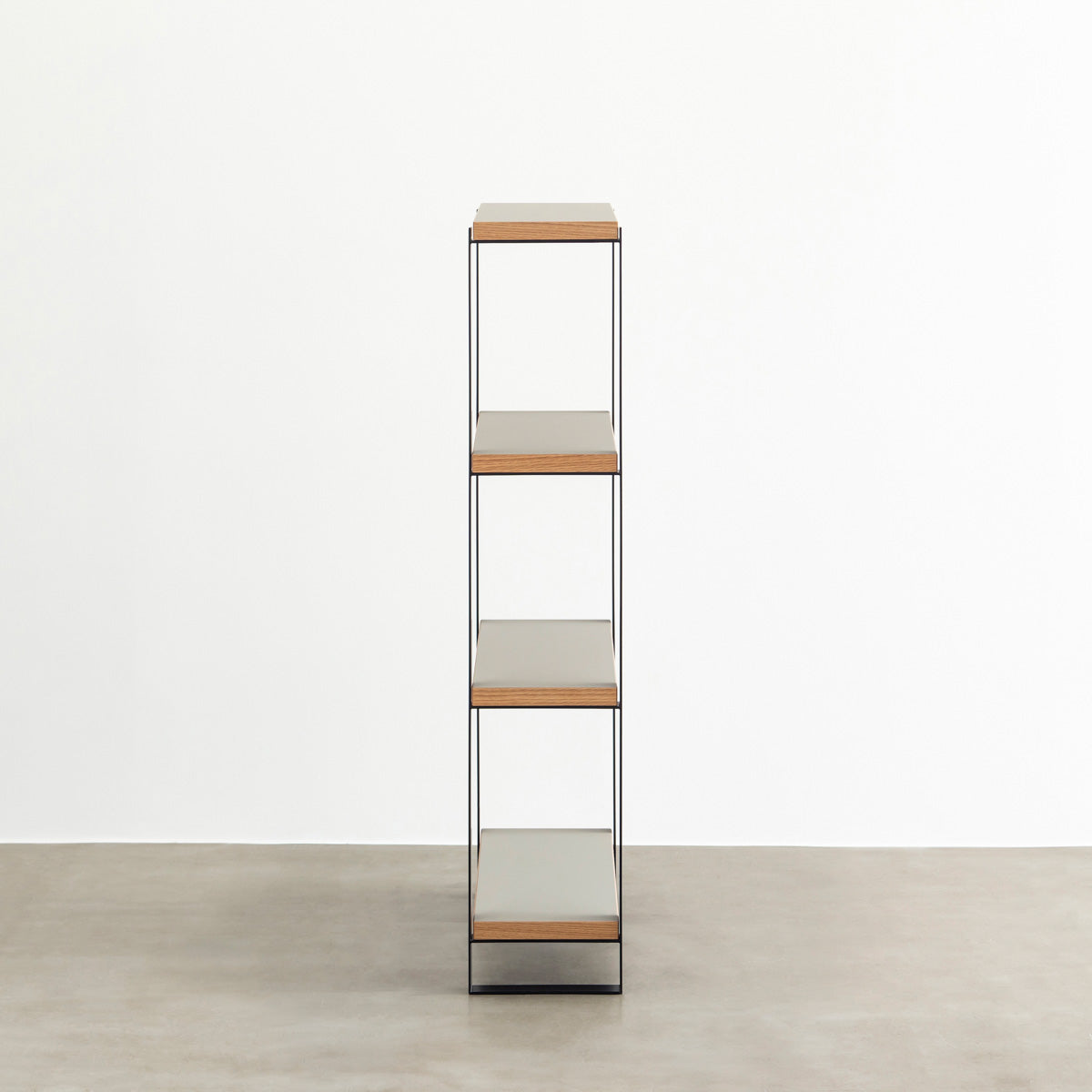 THE SHELF / リノリウム 全32色 × Black Steel – KANADEMONO