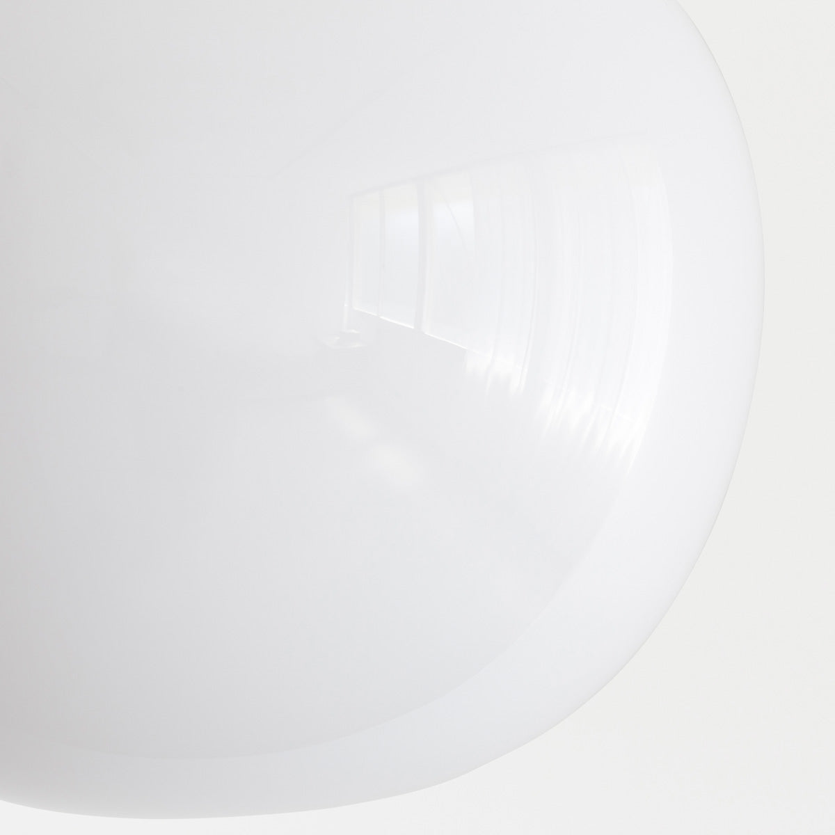 Milky × Round 乳白色のガラス ラウンド ペンダントライト – KANADEMONO